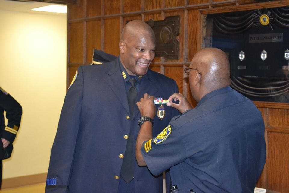 Newton PD Celebrates Four Promotions | Newton, MA Patch