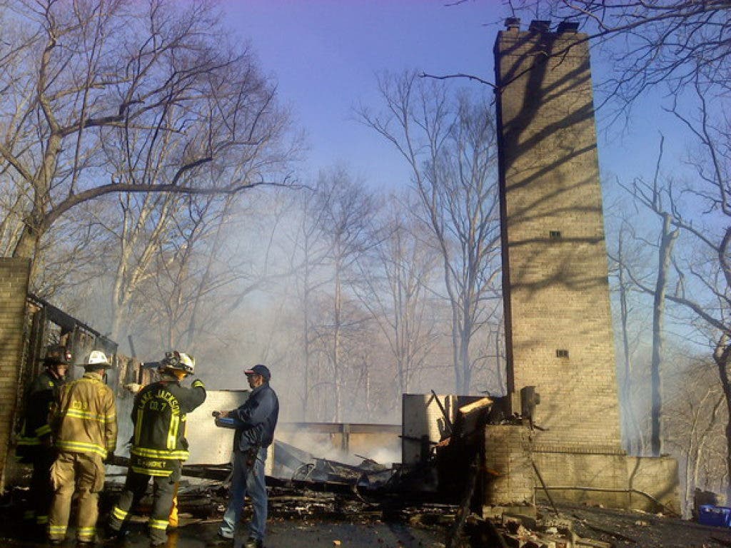 Large Fire Destroys Home; No Injuries Reported | Manassas, VA Patch