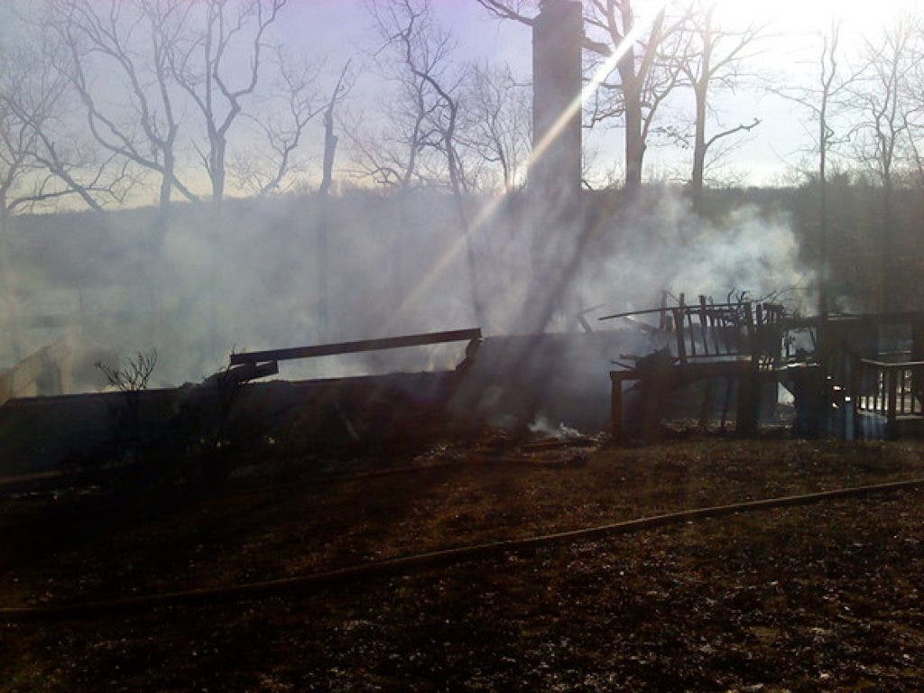 Large Fire Destroys Home; No Injuries Reported | Manassas, VA Patch