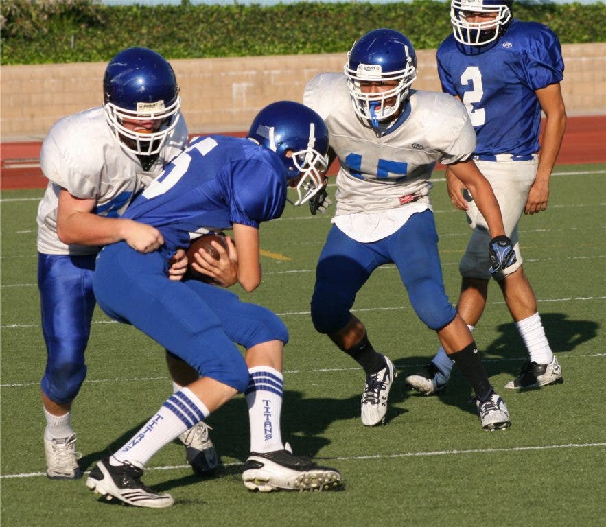 New SMHS Varsity Football Team Scrimmages (PHOTOS) | San Marino, CA Patch