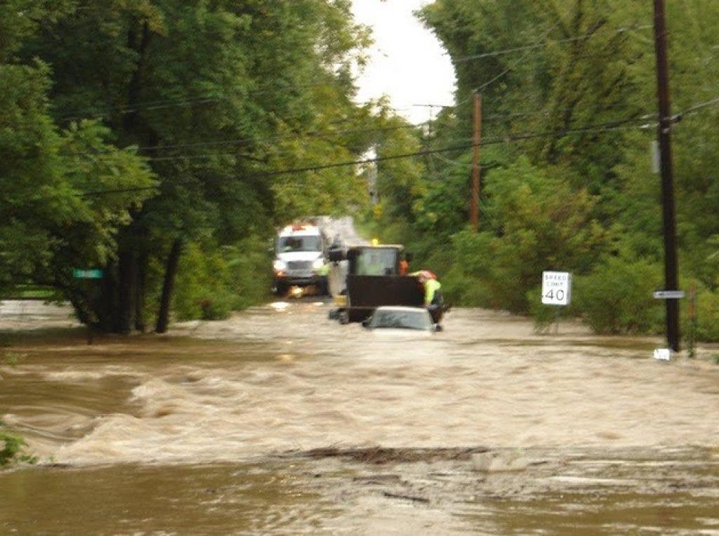 Men Risked Lives to Save Driver in Buckingham Floods | Doylestown, PA Patch