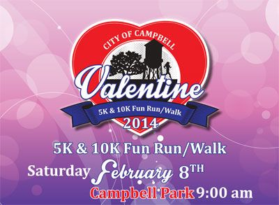 Have You Registered For Campbell's Valentine Fun Run? | Campbell, CA Patch