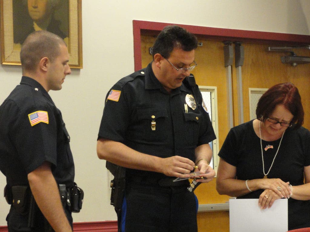 Englishtown Honors Police Officers Dedication and Service | Manalapan ...