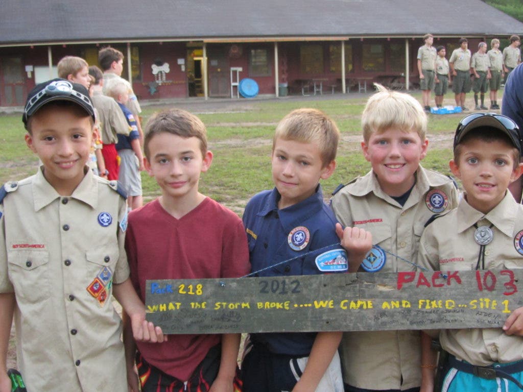 PHOTO: Cub Scouts Pack 218 Volunteer In Goshen | Fredericksburg, VA Patch