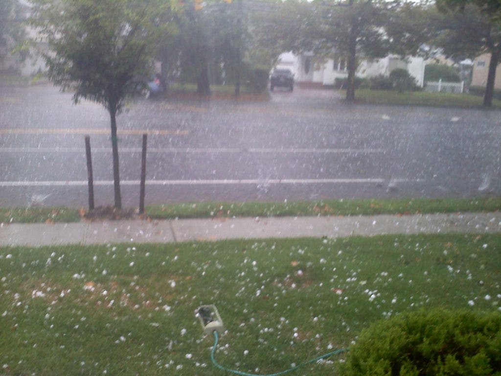 Photos: Results of Hail Storm | New Hyde Park, NY Patch
