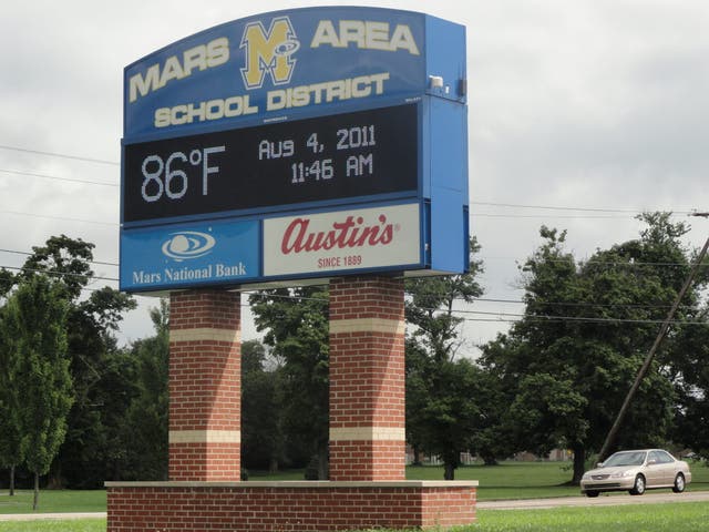 Mars Area School District on a Two-Hour Delay After Bomb Threat ...