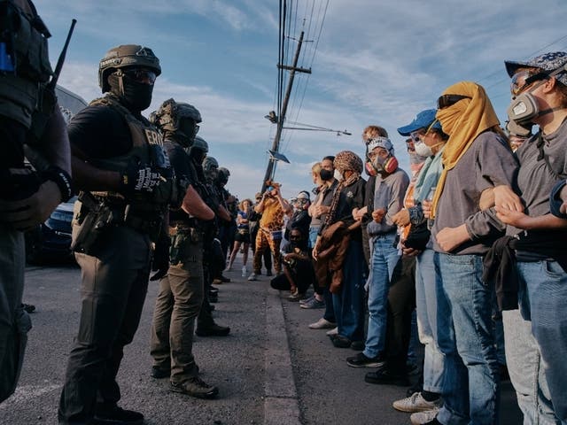 Newark Allows Anti-ICE Protesters Back Onto Streets Outside Delaney ...