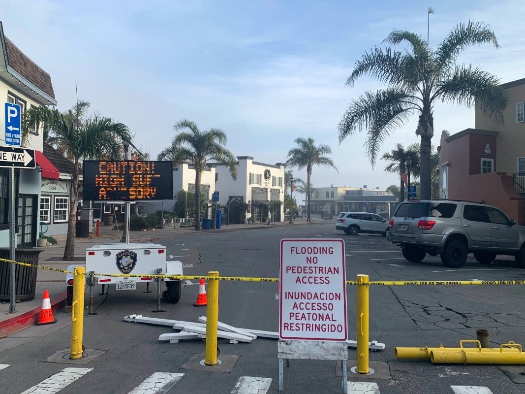 Capitola Village Closed By High Surf, Flooding | Capitola, CA Patch