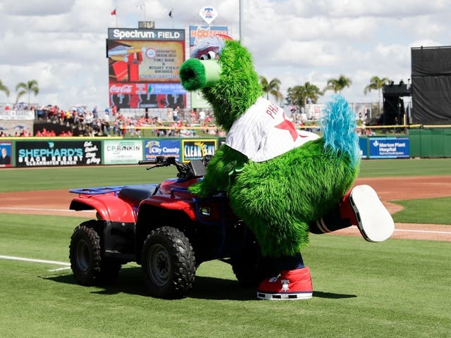 Phillies Debut New Phanatic Look At Spring Training Game | Philadelphia ...