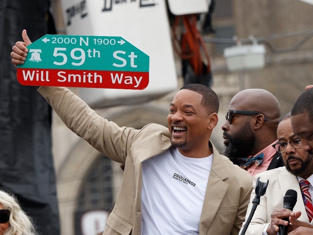 Will Smith Attends Street Naming Ceremony In West Philadelphia ...