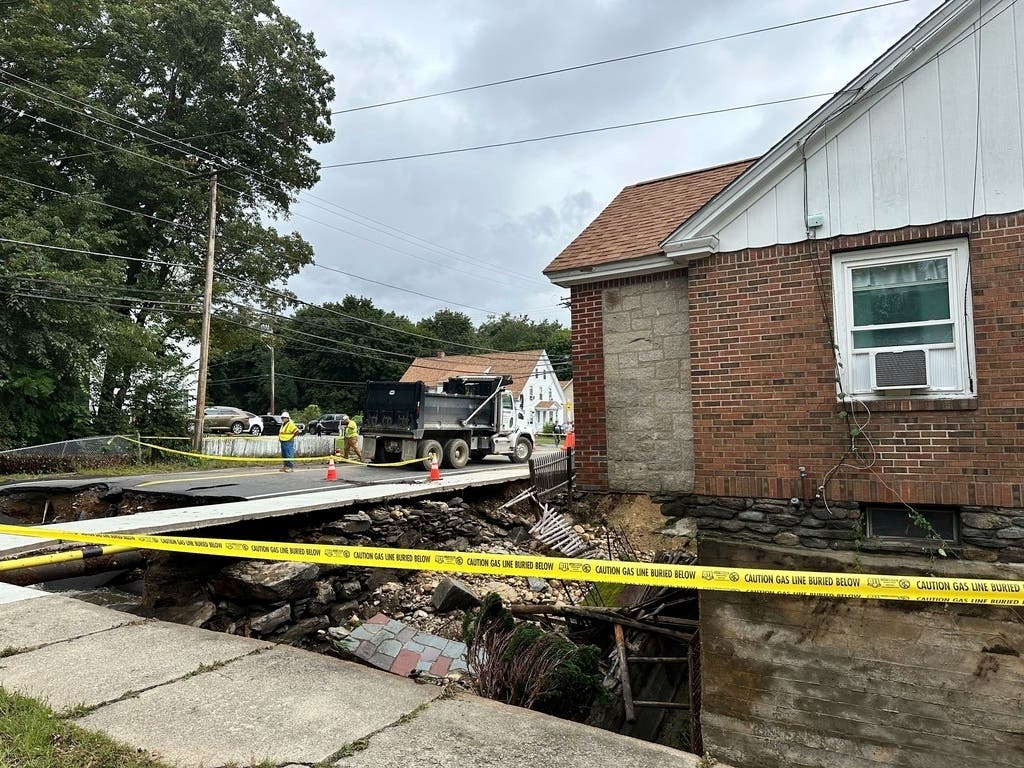 Evacuation In Leominster Near Dam After Flooding Devastates Area