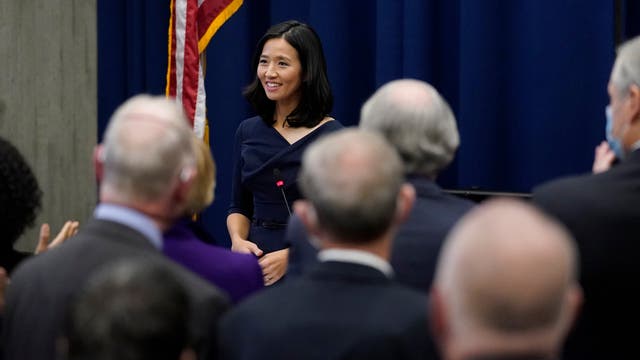 PHOTOS: Michelle Wu Sworn In as Boston's New Mayor | Boston, MA Patch