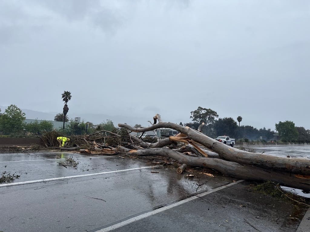 Mudslides, Flooding And A Busy Intersection Water Rescue Hit SoCal As 2 ...