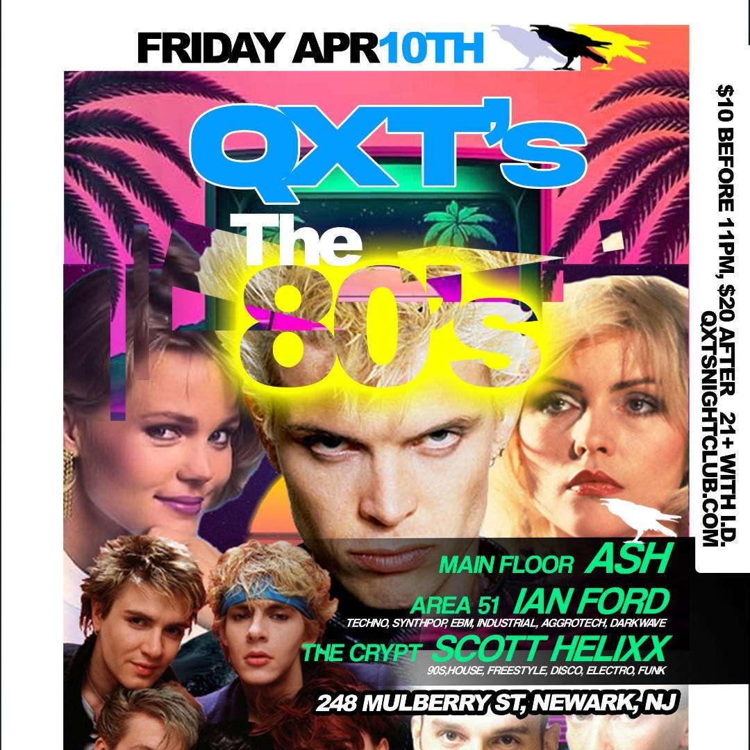 Apr 10 | FLASHBACK FRIDAYS: The 80's!!! | Newark, NJ Patch