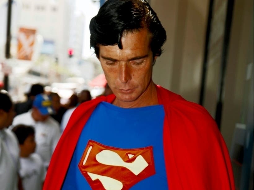 Famed Hollywood Blvd. Superman Found Dead In Valley Donation Bin ...