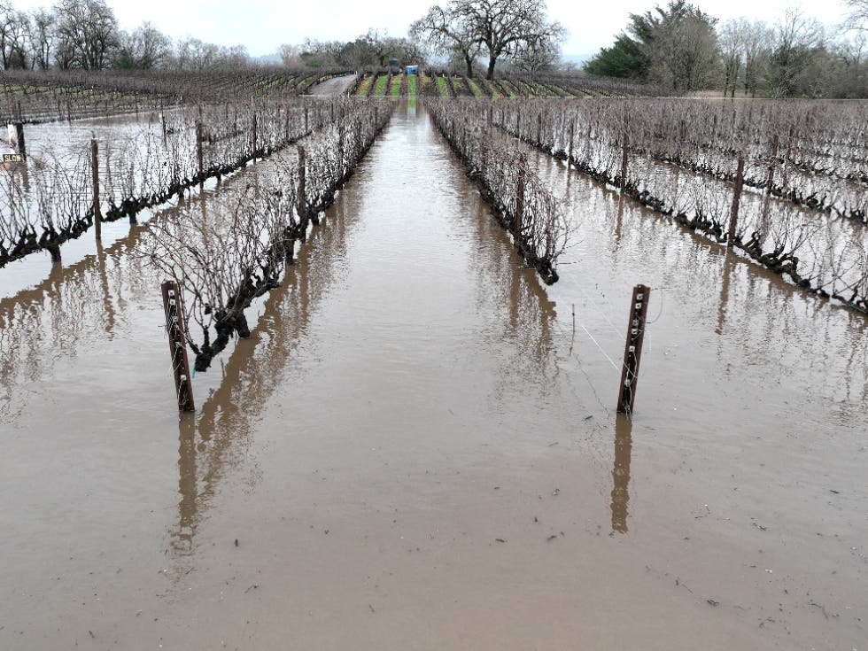 Napa County Under Coastal Flood Advisory, Flood Watch, Wind Advisory ...