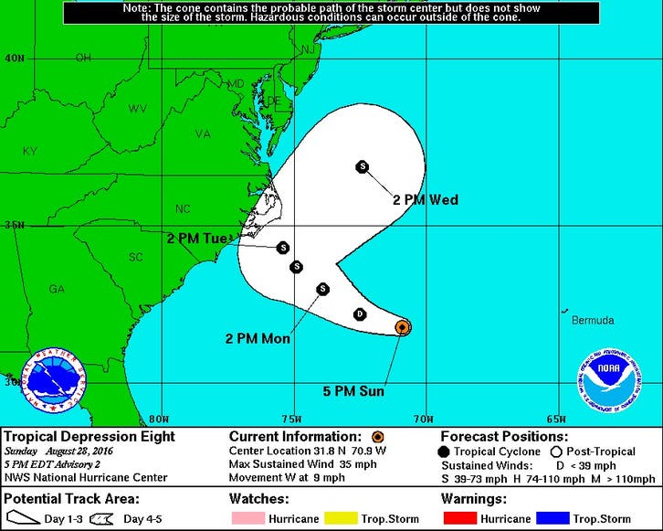 Hurricane Gaston Becomes Major Storm; Depressions Aim at Florida, North ...