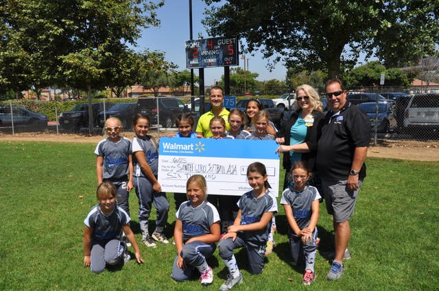 Walmart Donates $6K to Repair Santee Girls Softball Scoreboards ...