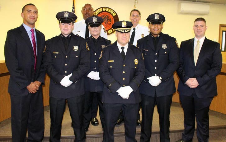 5 Montclair Police Officers Sworn In | Montclair, NJ Patch
