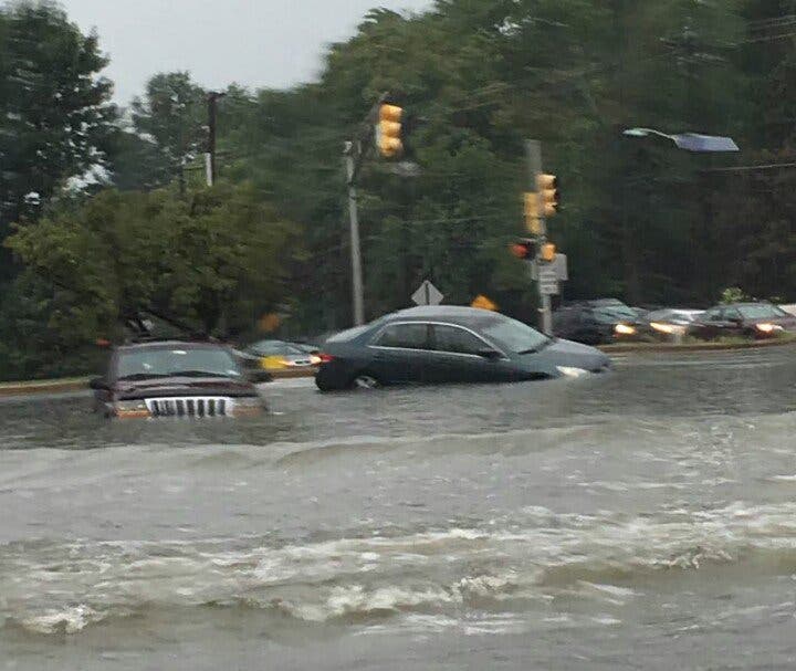 PHOTOS: Flash Flooding in Central NJ Over Weekend | Woodbridge, NJ Patch