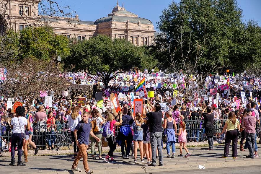 Austin Women's Rights Advocates Bask In After-Glow Of Successful March ...