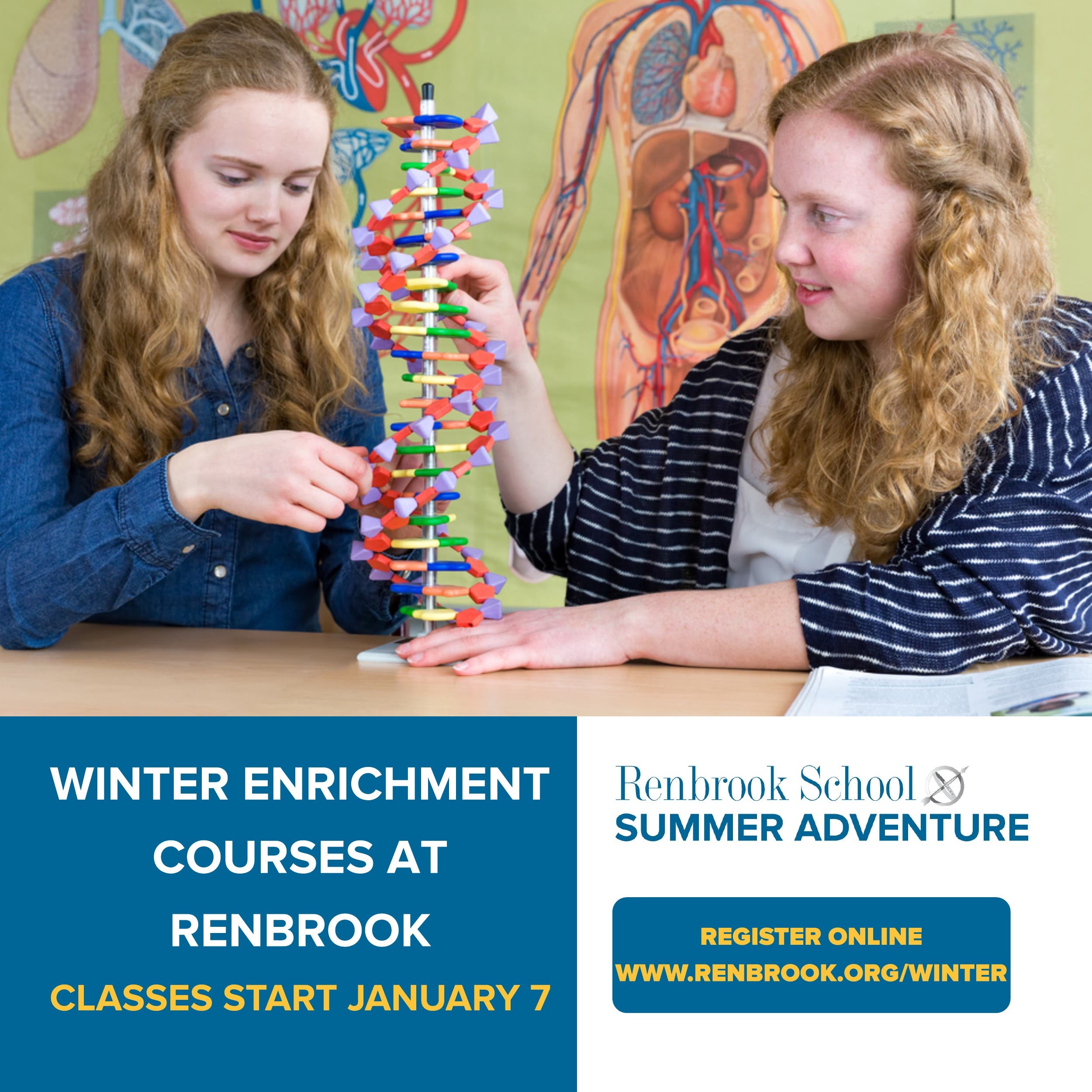 Winter Enrichment Courses at Renbrook School Summer Adventure | West ...