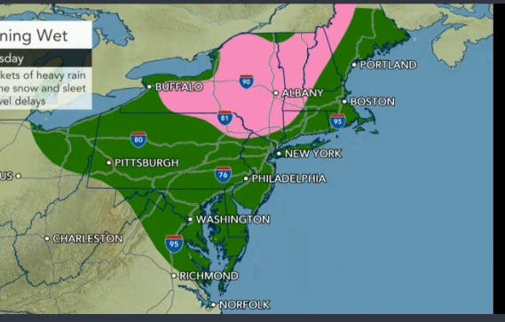 PA Weather Forecast: Who Could Get Rain - Or Worse - And Who Won't ...
