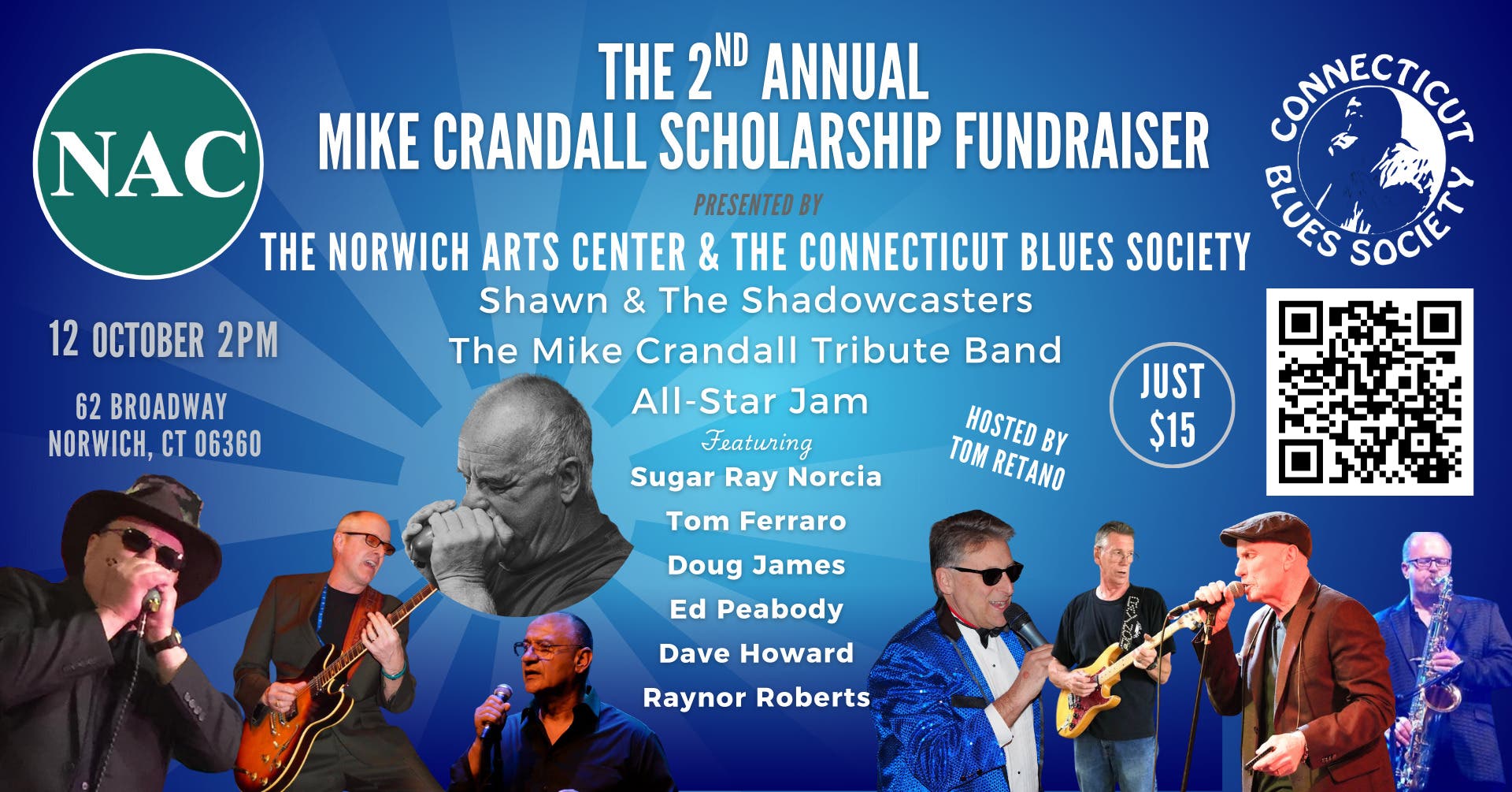 Oct 12 | The 2nd Annual Mike Crandall Scholarship Fundraiser | Norwich ...