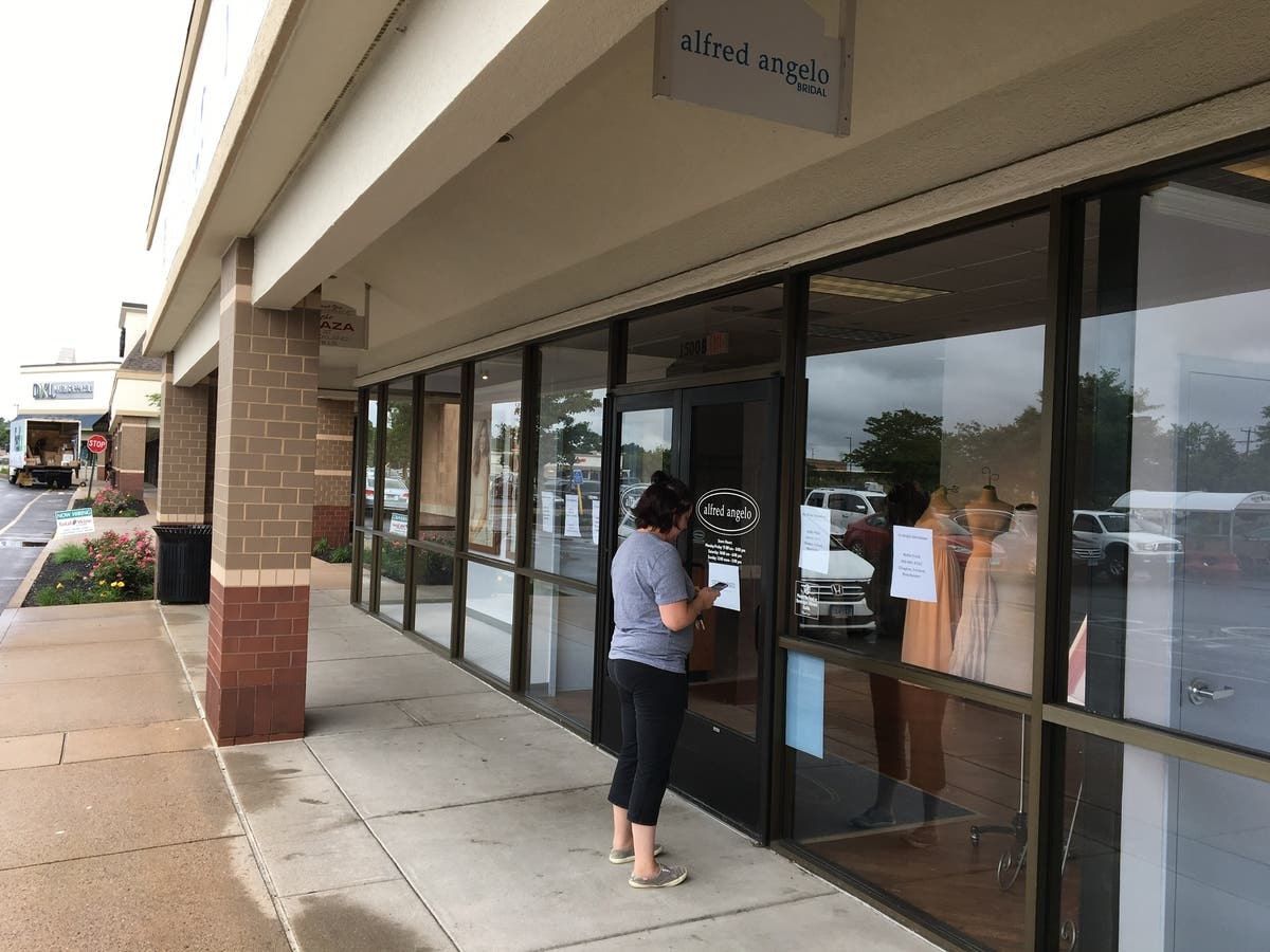 Angry Brides, Bridesmaids Left Banging On Doors As Bridal Shop Closes ...