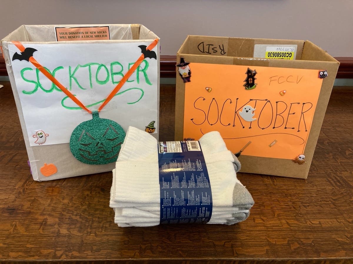 Vernon Student Embarks On Another 'Socktober' Campaign For The Needy ...
