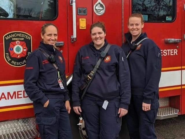 All-Female Company Makes History At Manchester Fire Department ...