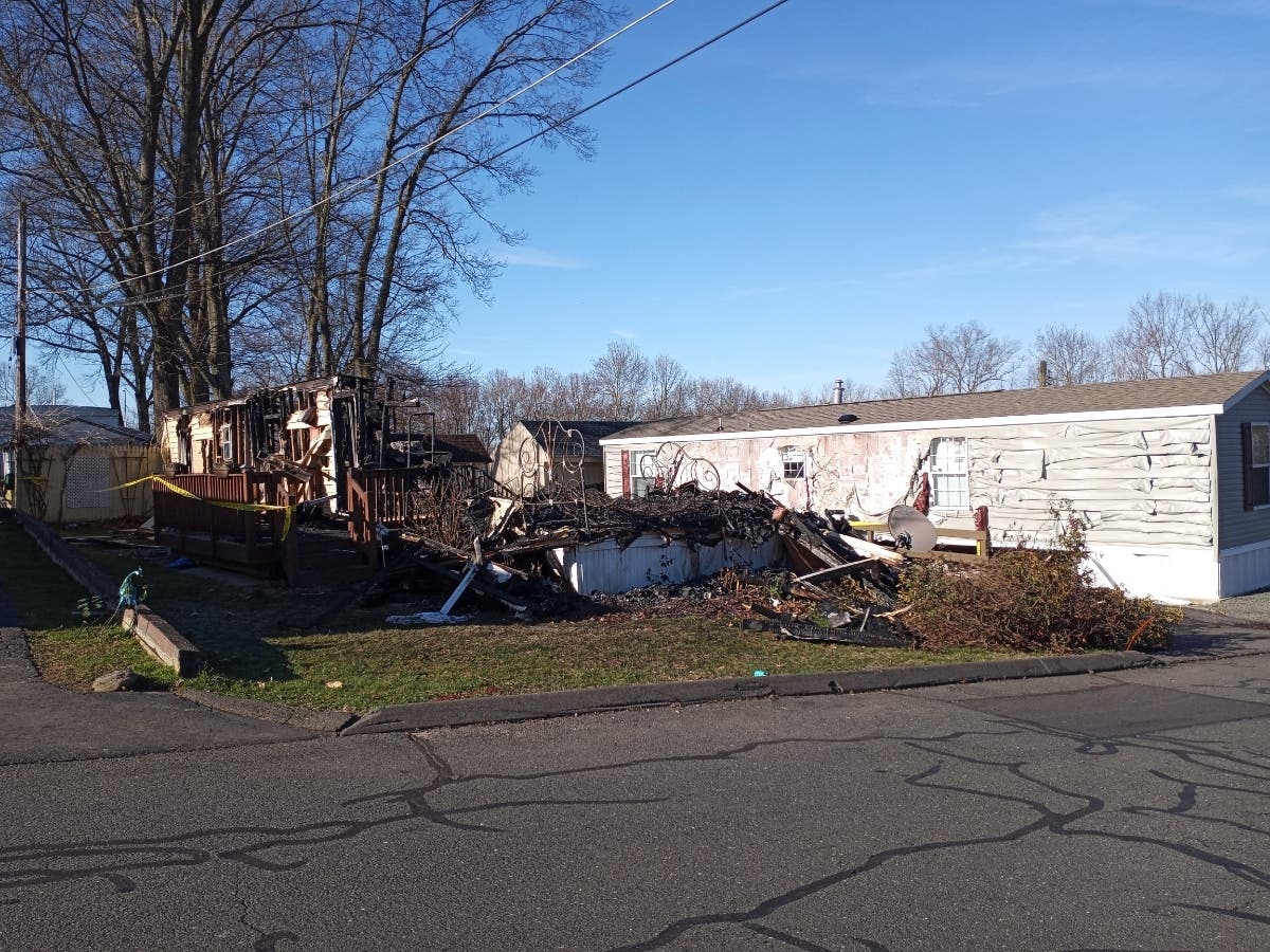 Vernon Mobile Home Sits In Ruins As Cause Of Fatal Fire Investigated ...