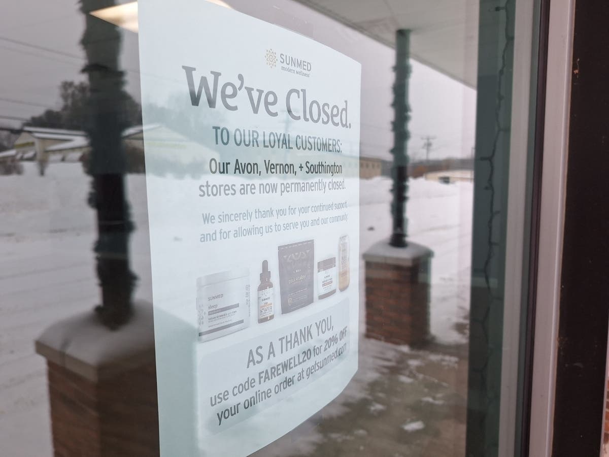 Avon Location Goes Dark As SunMed Shutters 3 Your CDB Stores In CT ...