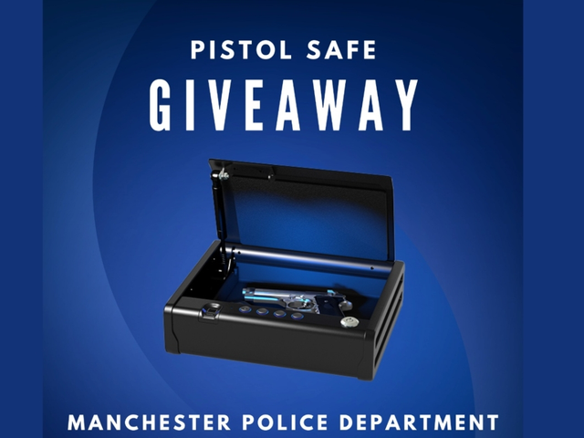 Pistol Safes Available To Manchester Residents At No Cost. | Manchester ...