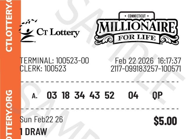 CT Lottery Launches New Millionaire for Life Game | Across Connecticut ...