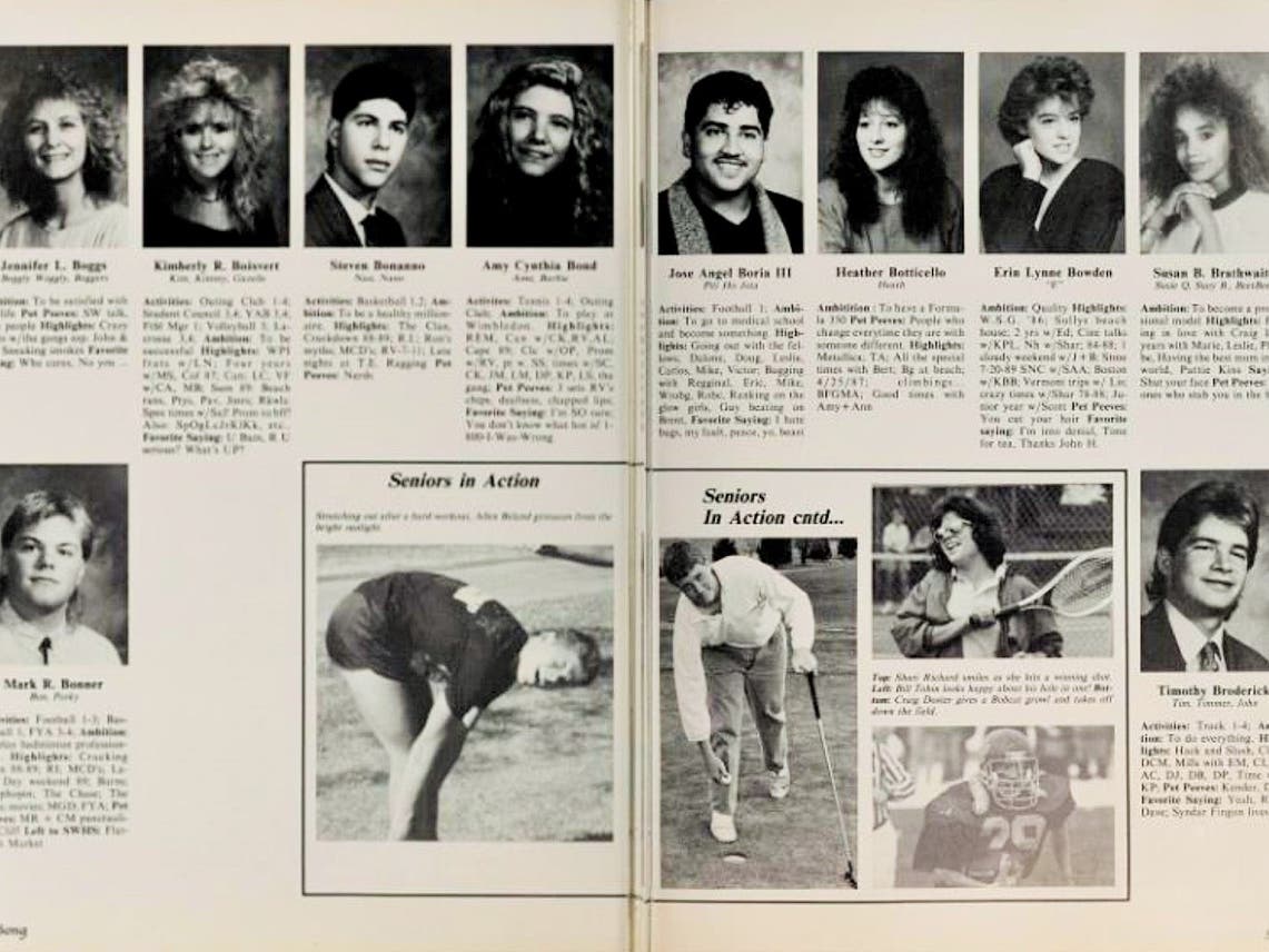 Flashback Friday - Pages From An Old South Windsor HS Yearbook | South ...