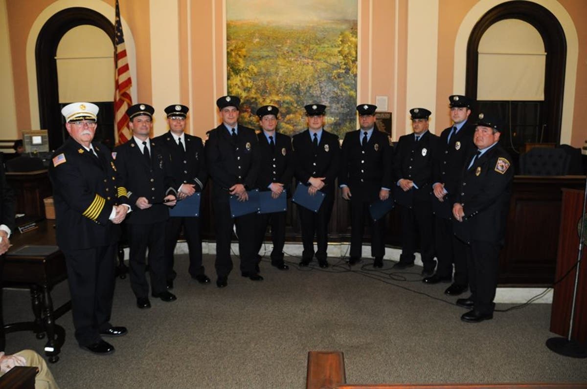 Maplewood Firefighters Honored For Service | Maplewood, NJ Patch