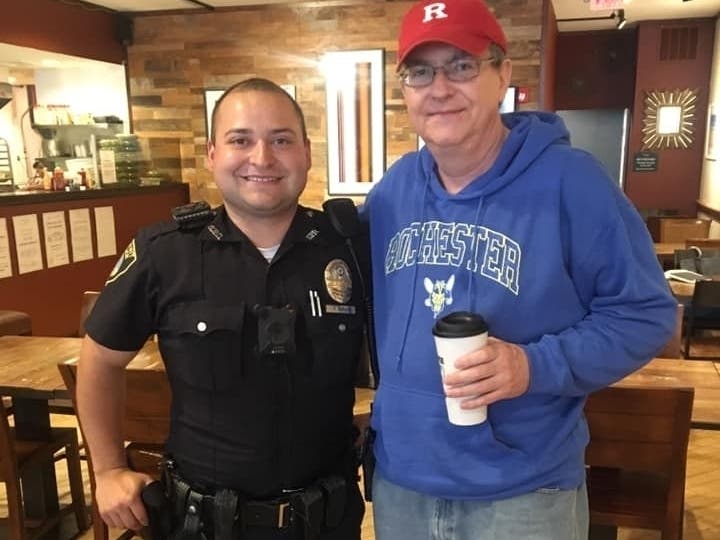 Summit Police Share Smiles, Pastries, Coffee (Photos) | Summit, NJ Patch