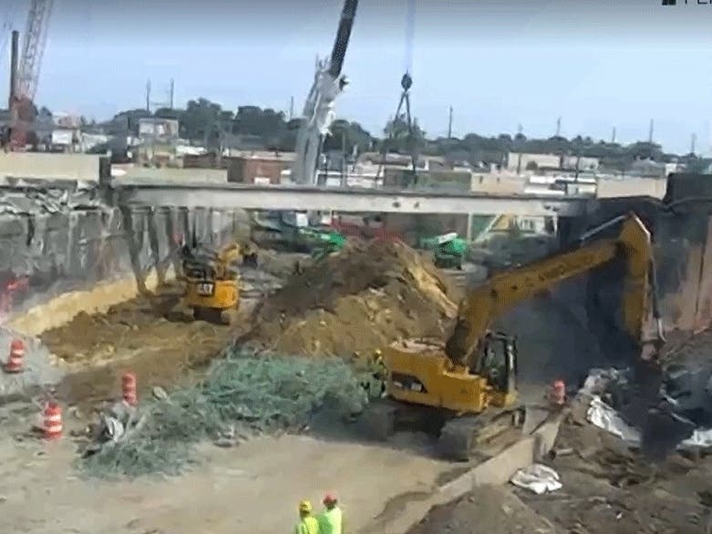 Watch I-95 Repair In Real Time | Philadelphia, PA Patch