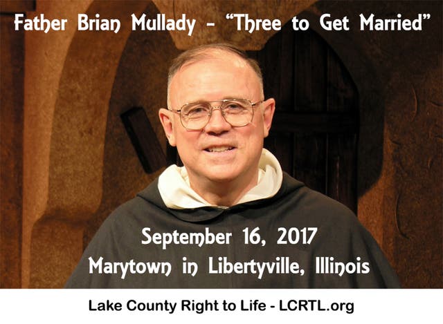 Three to Get Married: Fr. Brian Mullady Addresses Natural Law and ...