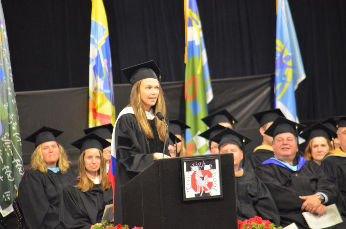 Troy High Welcomes Special Guests to Graduation | Troy, MI Patch