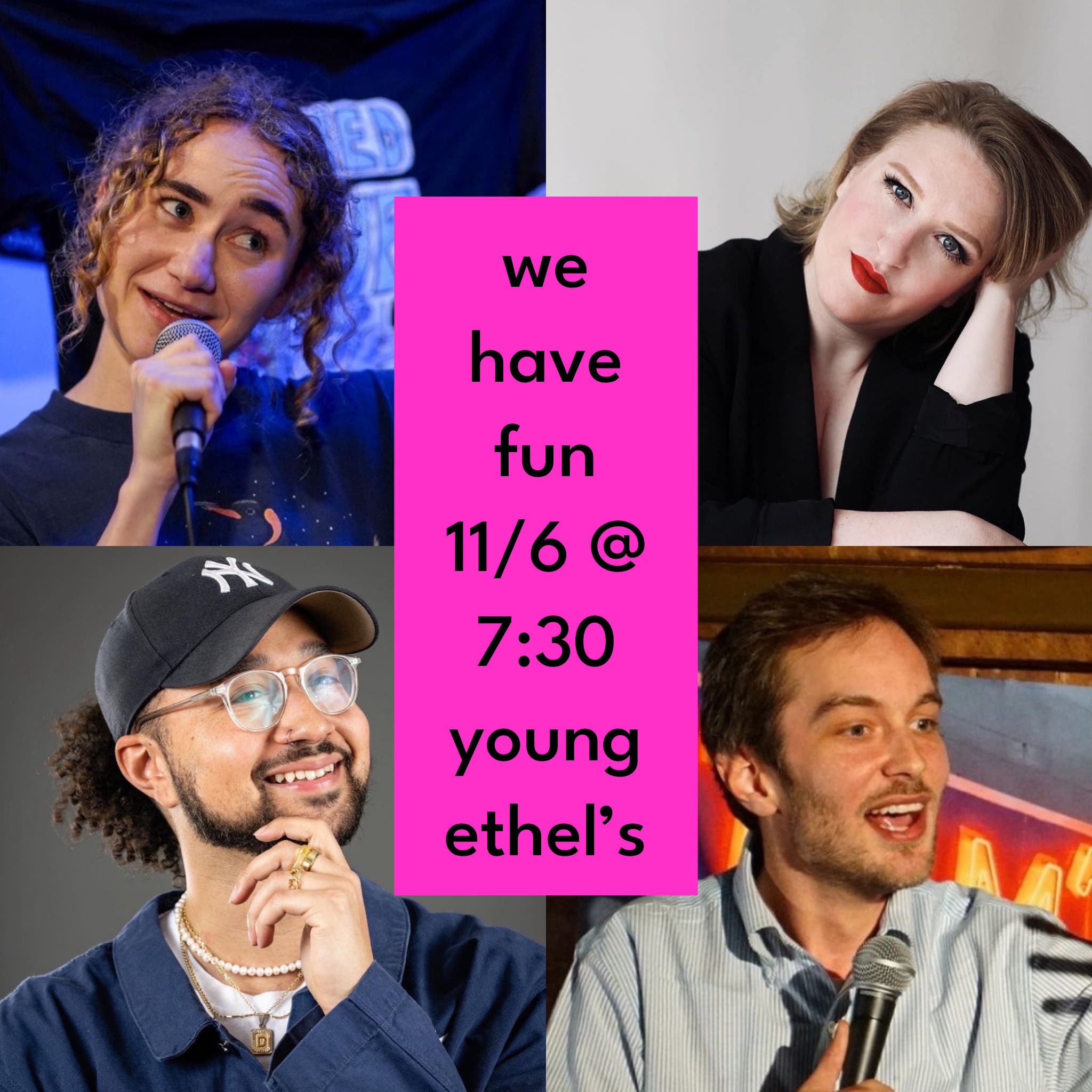 Nov 6 | We Have Fun: A Free Stand-up Comedy Show | Park Slope, NY Patch