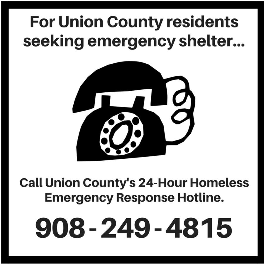 New 24-Hour Emergency Hotline for the Homeless in Union County ...