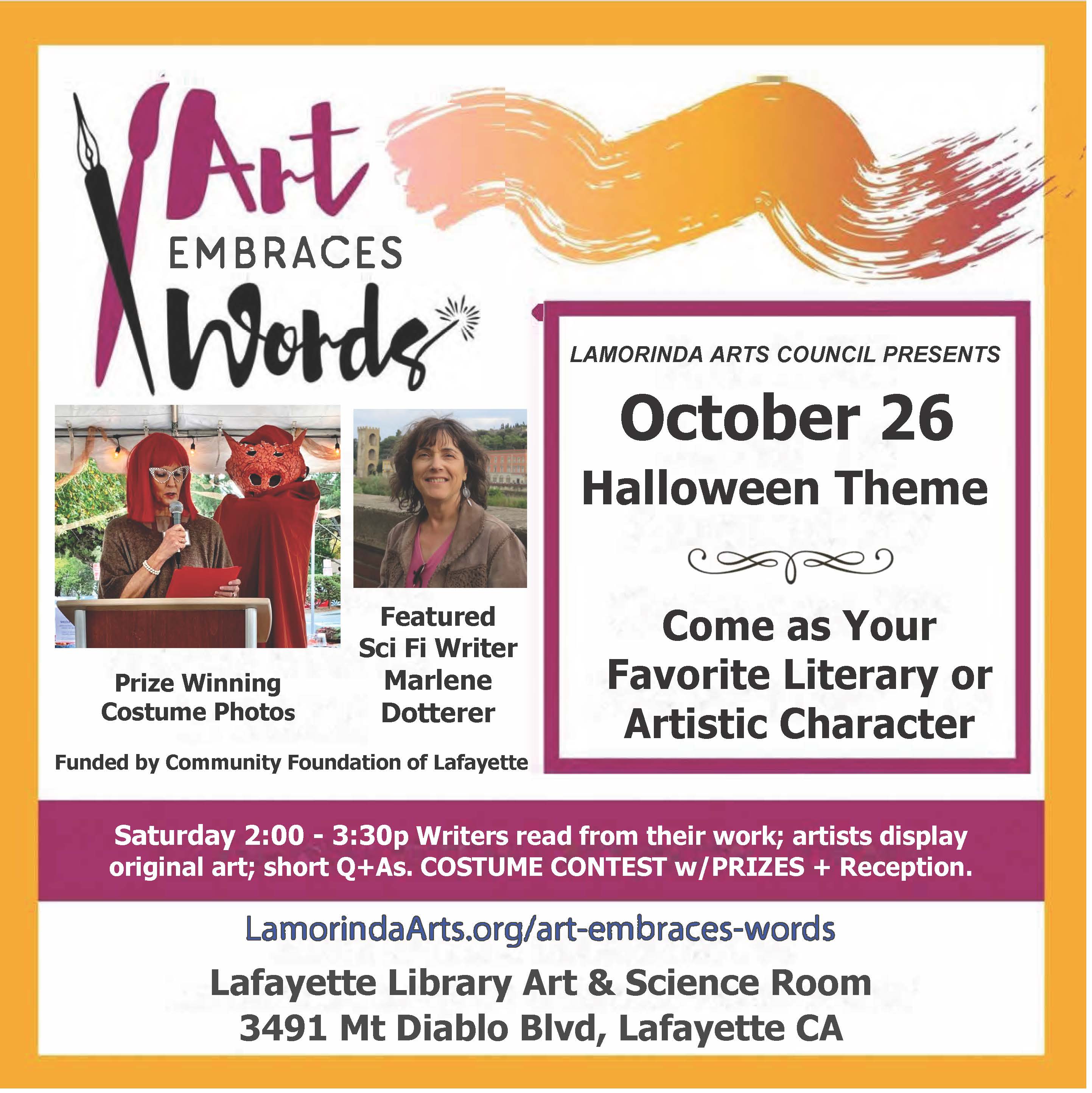Oct 26 | Call for Writers and Artists: Art Embraces Words Halloween ...