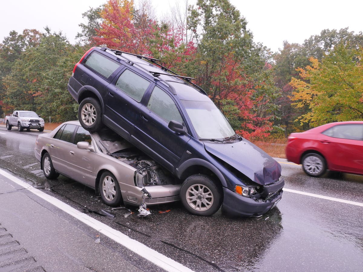 Chain-Reaction NH Crash On I-89: Police | Nashua, NH Patch