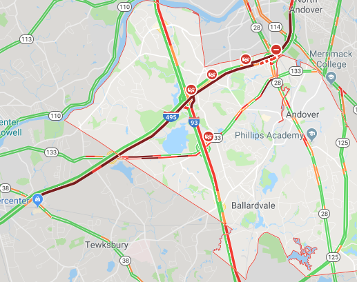 Man Seriously Injured In Crash That Closed Both Sides Of I-495 ...