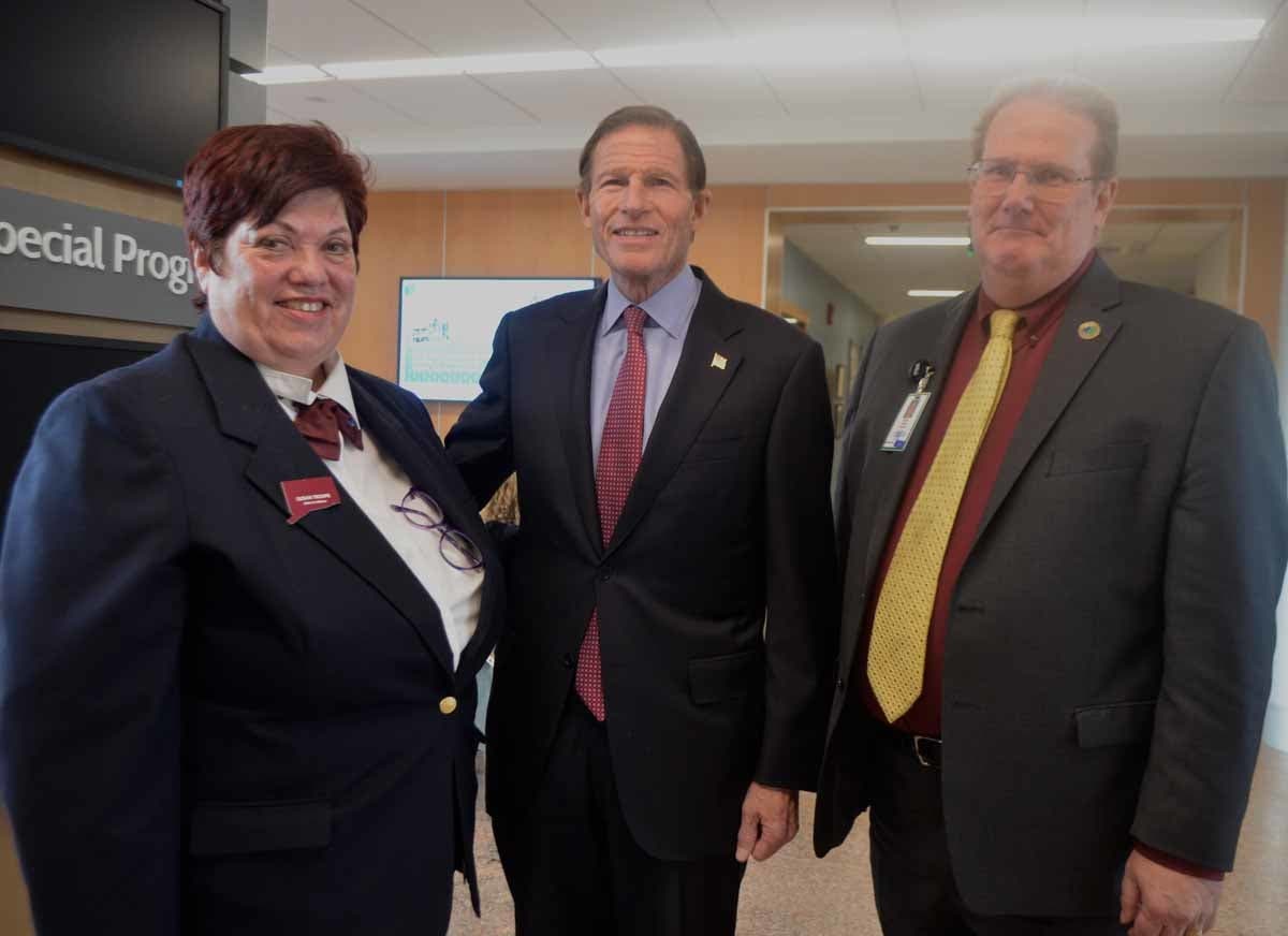 NVCC Hosts Connecticut Senator Richard Blumenthal | Naugatuck, CT Patch