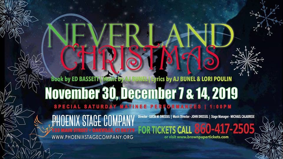 Review: 'Neverland Christmas' at Phoenix Stage Company | Naugatuck, CT ...