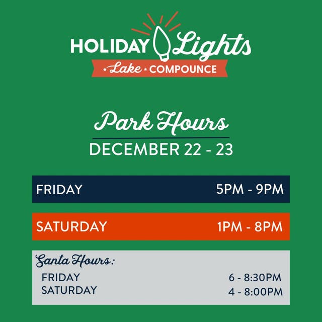 Extended Hours at Lake Compounce's "Holiday Lights" | Naugatuck, CT Patch