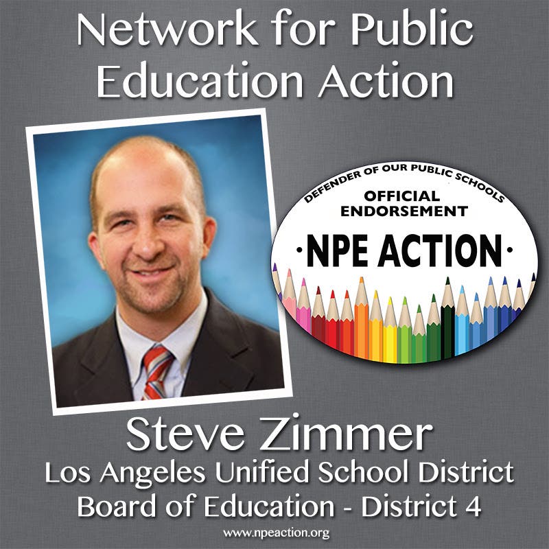 Steve Zimmer: A Last Stand Between Public Education and the Privatizers ...